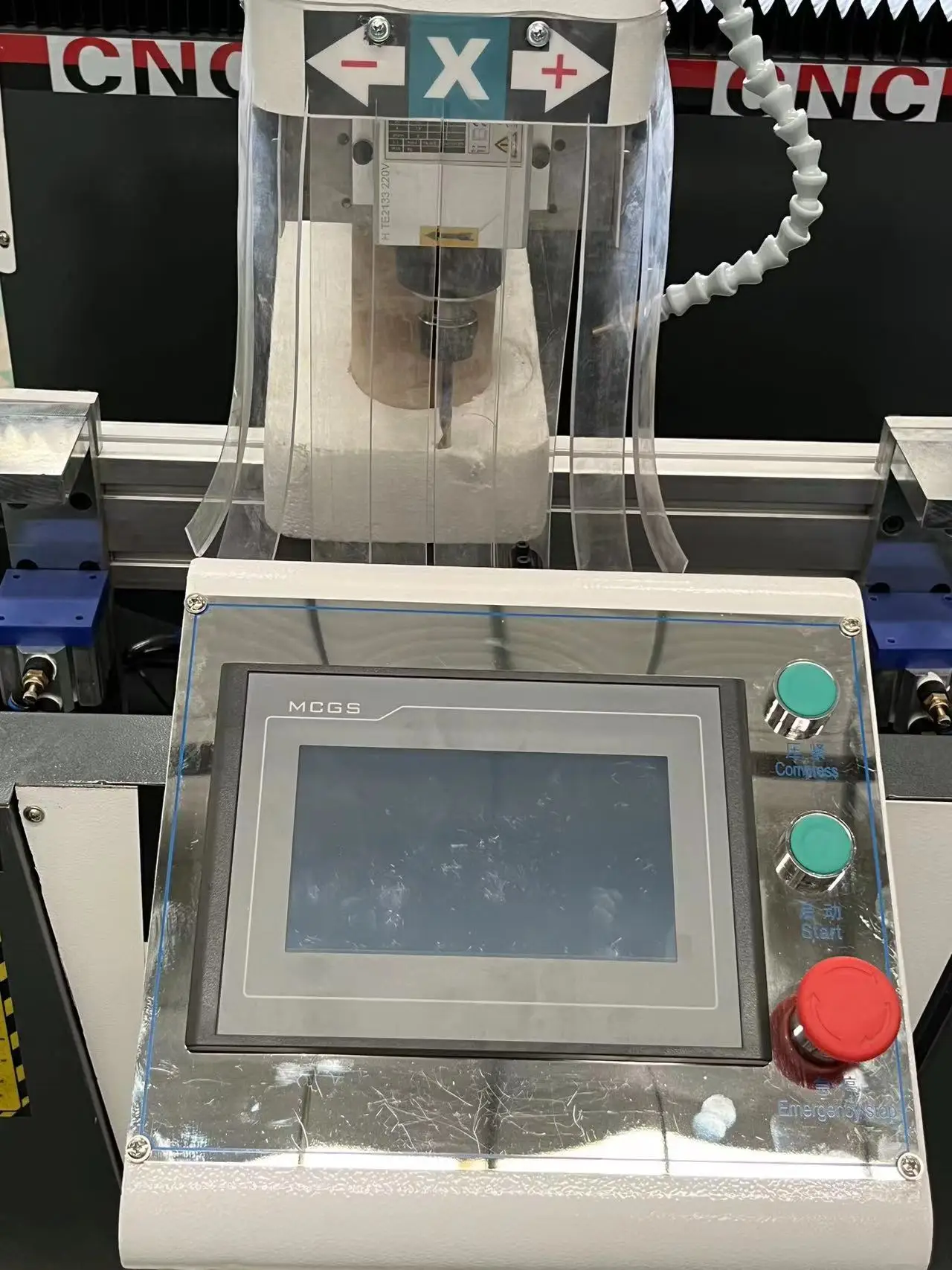 Programable Logic Controller Automatic Cnc Mill And Drill Machine - Buy ...