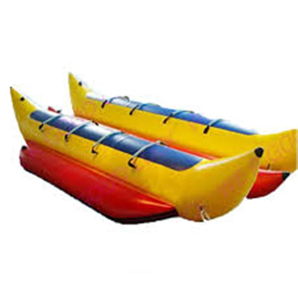 Inflatable Banana Shaped floats surfing raft inflatable manta ray ...