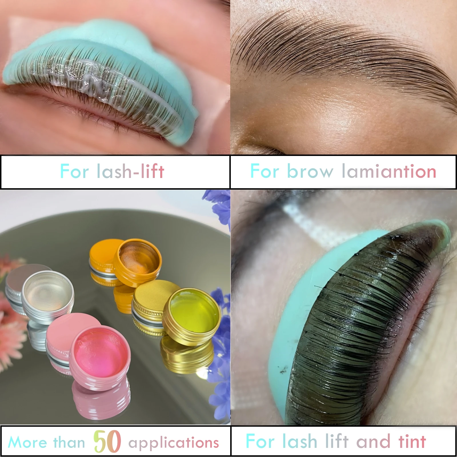 Lash Lift Glue Balm Brow Lamination Wax Latex-free Eyelash Perm ...