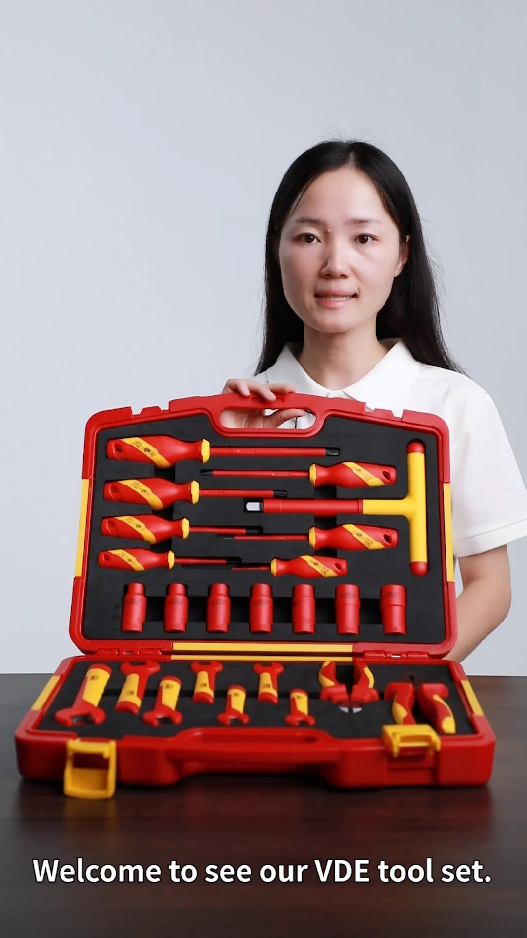 24pc Vde Socket Electrical Tools Set Insulated Tool Boxes With Tools ...