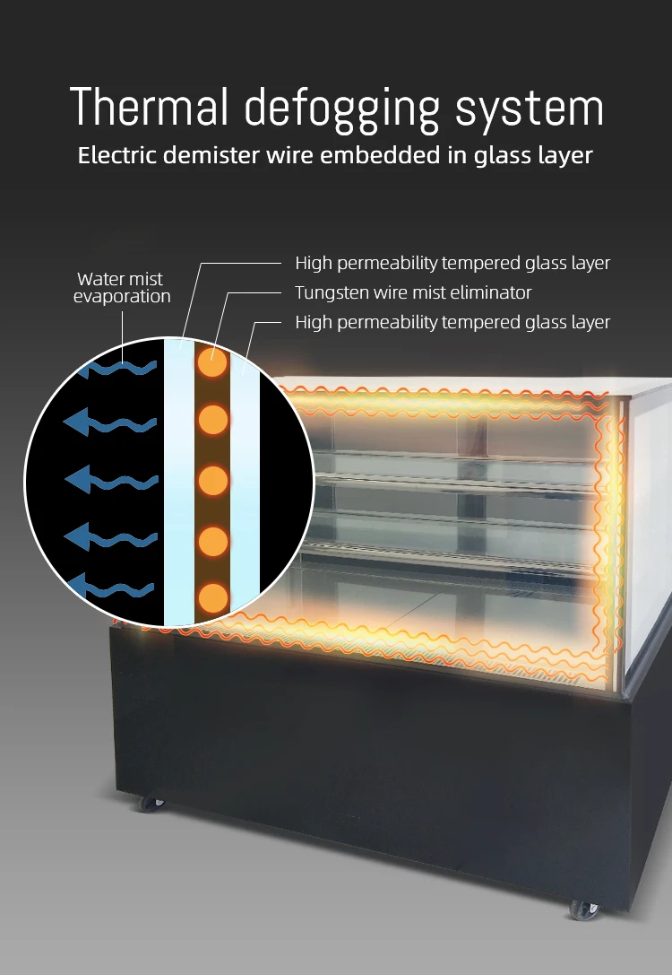 Cake Display Fridge - Perfect for Bakery & Pastry Showcases