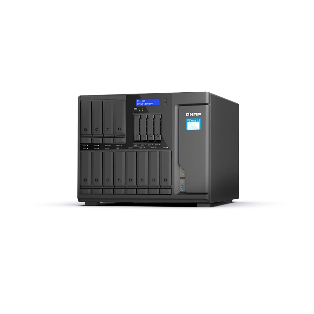 16 Bay Nas C5125 8 Core Networked Storage Ts-1655-8g - Buy 16 Bay Nas ...
