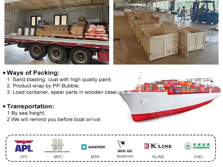 Ship Loader Radial Stacking Crawler Belt Conveyor for Bulk Material ...