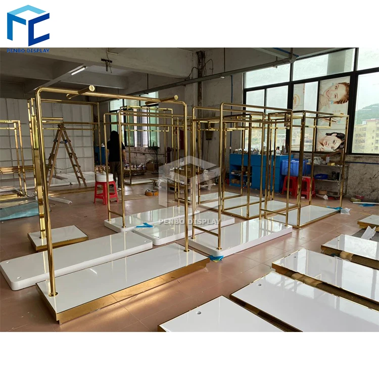Luxury Wedding Dresses Display Stands - Customizable Racks