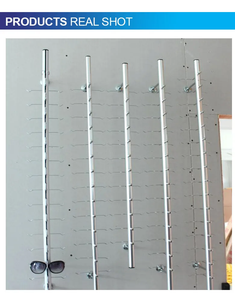 Wholesale Aluminum Alloy Lockable Glasses Wall Mounted Eyeglasses ...