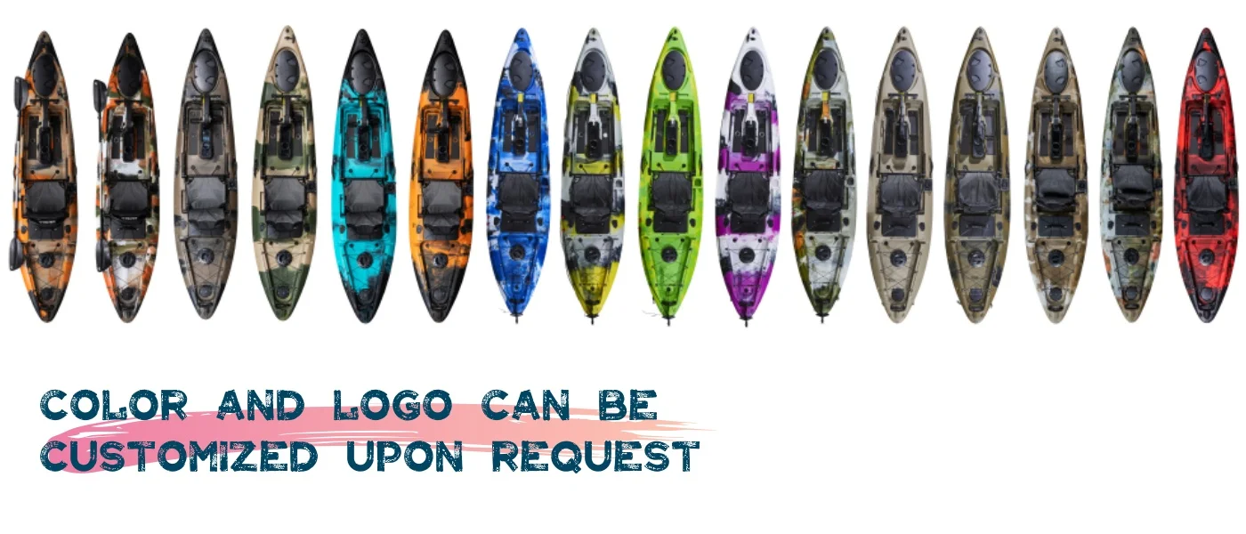 LSF Fishing Kayak 2024 Experienced 10ft rotomolding Pedal Drive plastic ...