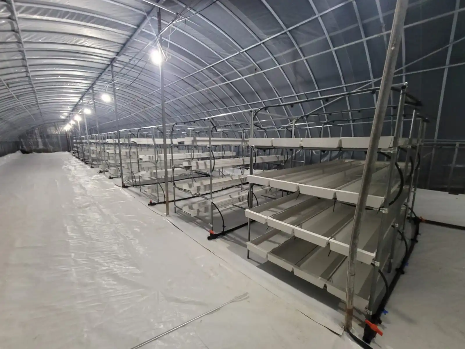 Gn Hydroponics Fodder System Pvc Gutter System For Sprouts - Buy ...