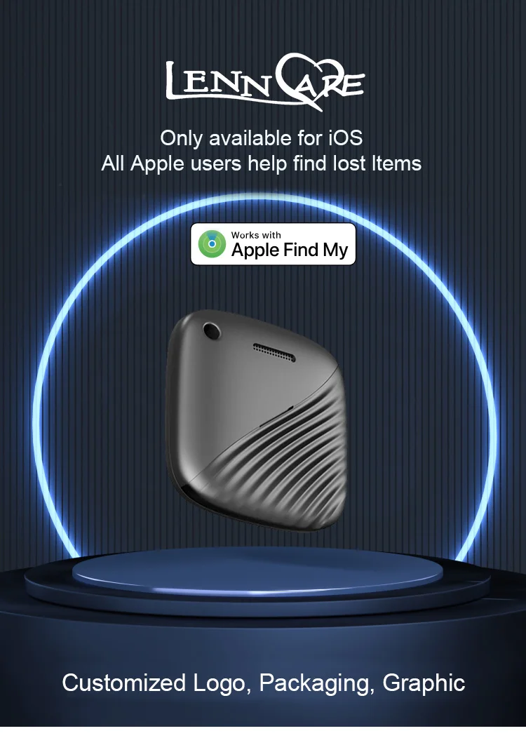 Mfi Smart Key Finder Key Chain Item Locator Smart Anti-lost Alarm Key ...