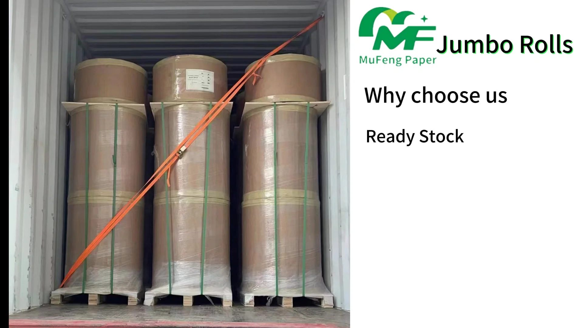 Jianghe Jhe Paper 45/48/55/60/65/70 Gsm Thermal Paper Jumbo Roll 405mm ...