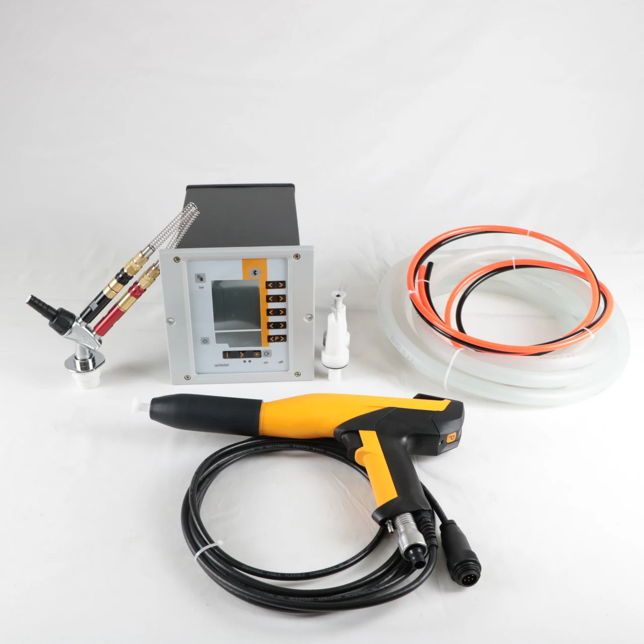 PK-0856 Hot Adjustable voltage Laboratory powder coating machine powder ...