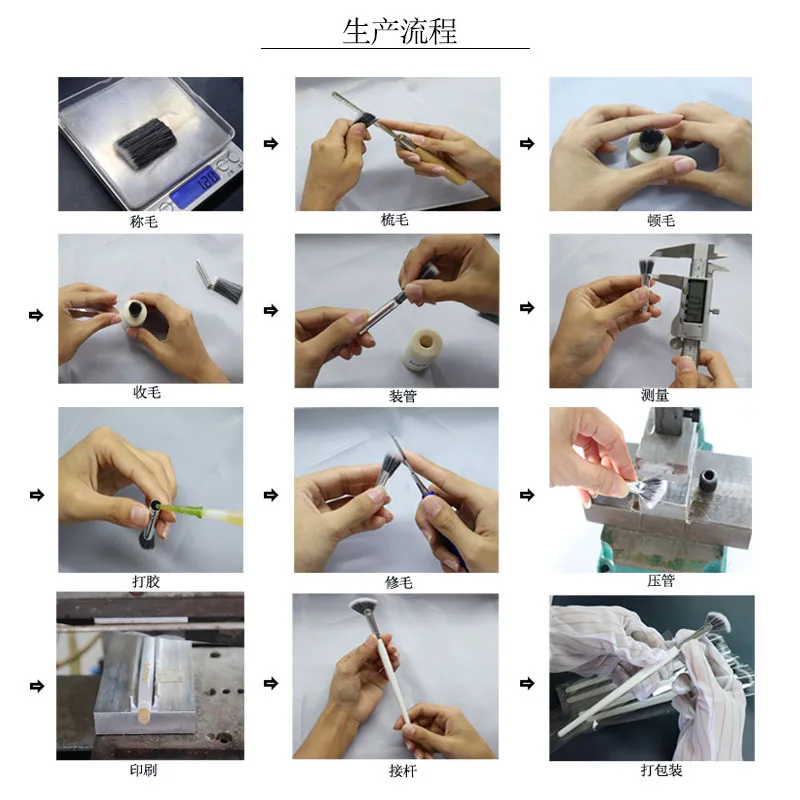 Single New Slanted Triangle Concealer Highlighter Face Brush Synthetic ...