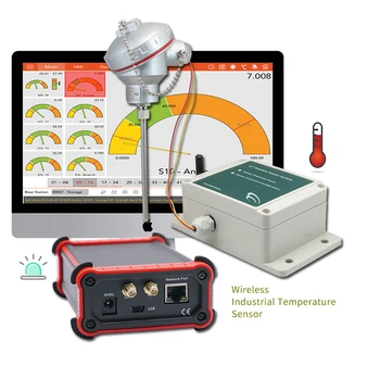 Pt100 Rtd Iot Wireless Industrial Temperature Sensor Thermocouple K ...