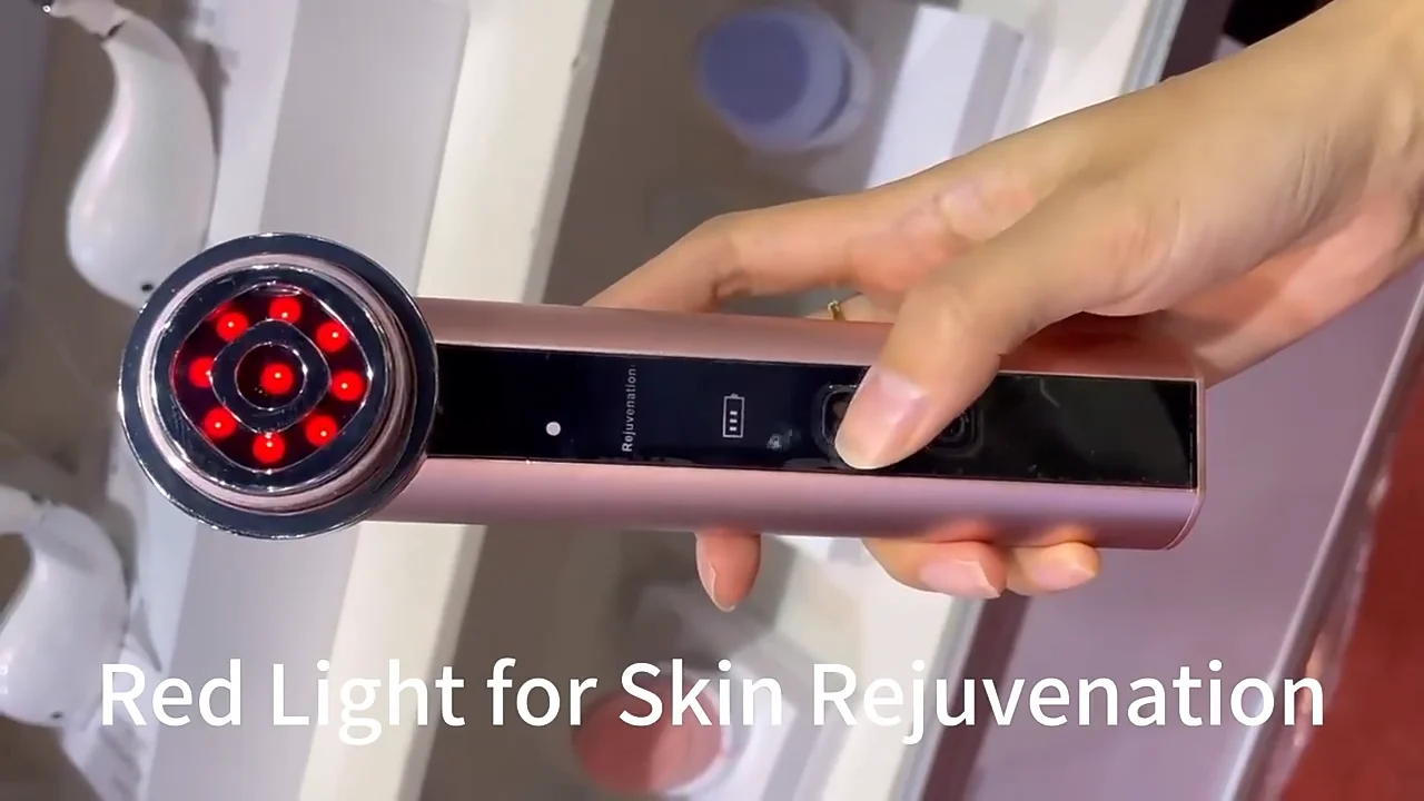 Rf Ems Led Light Heat And Cooing Home Use Beauty Equipment Anti-aging ...