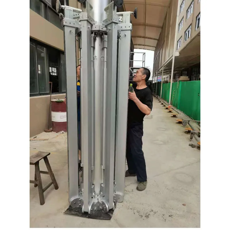 12m Telescopic Pneumatic Mast for Antenna & Light, Payload >=80KG ...