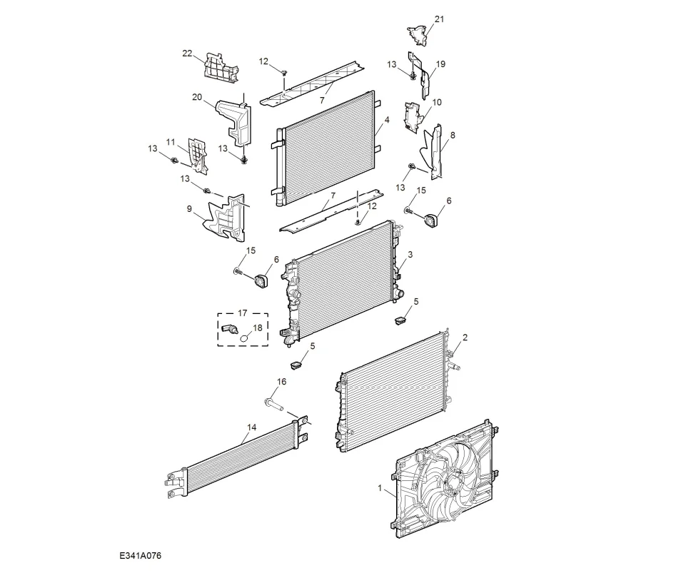 Original SAIC MG Car Cooling System Parts - Quality Radiators