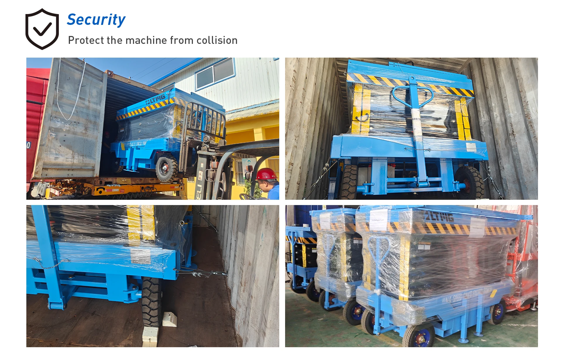 LTMG Full Electric Aerial Elevated Work Platform 6m 8m 10m 12m 14m ...