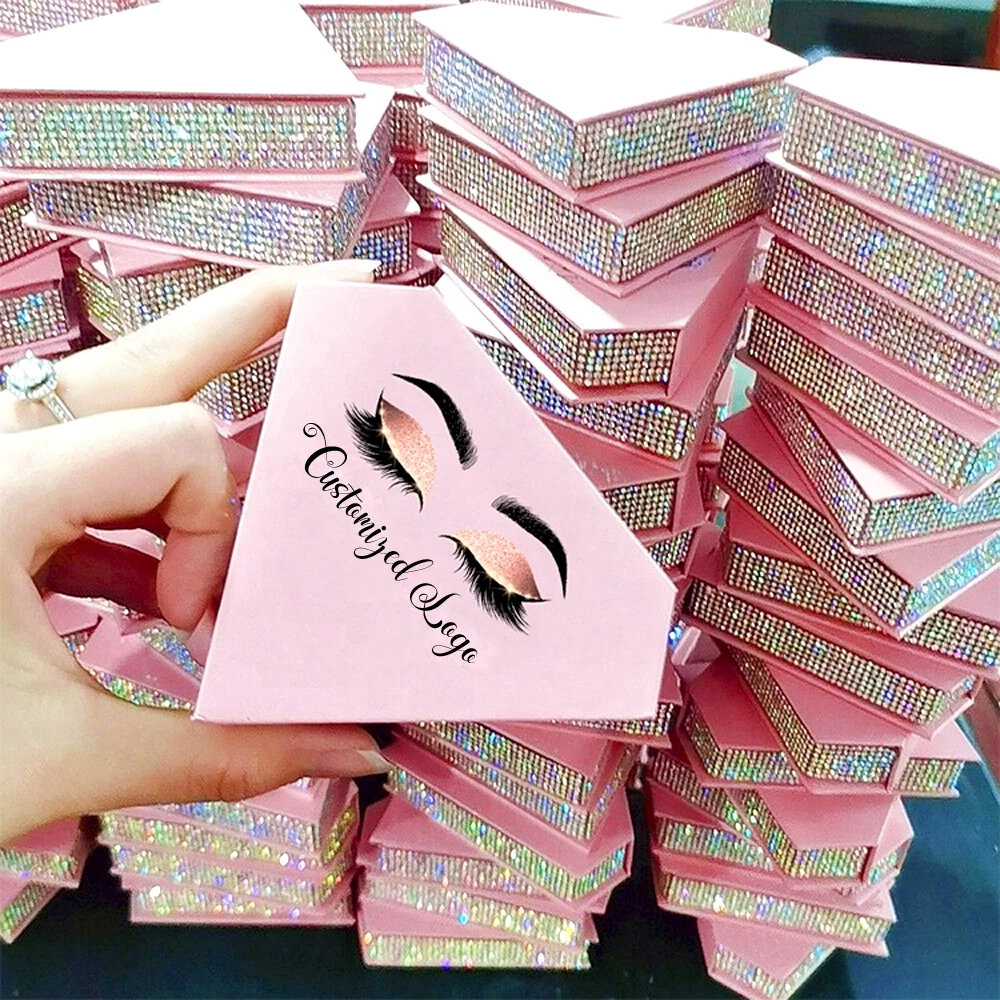 Empty Eye Lash Packaging Box - Luxury 3D Mink Lashcases