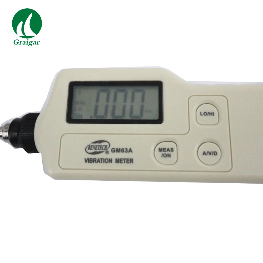 Gm63a Digital Vibration Analyzer Tester Meter Vibrometer Ac Output ...