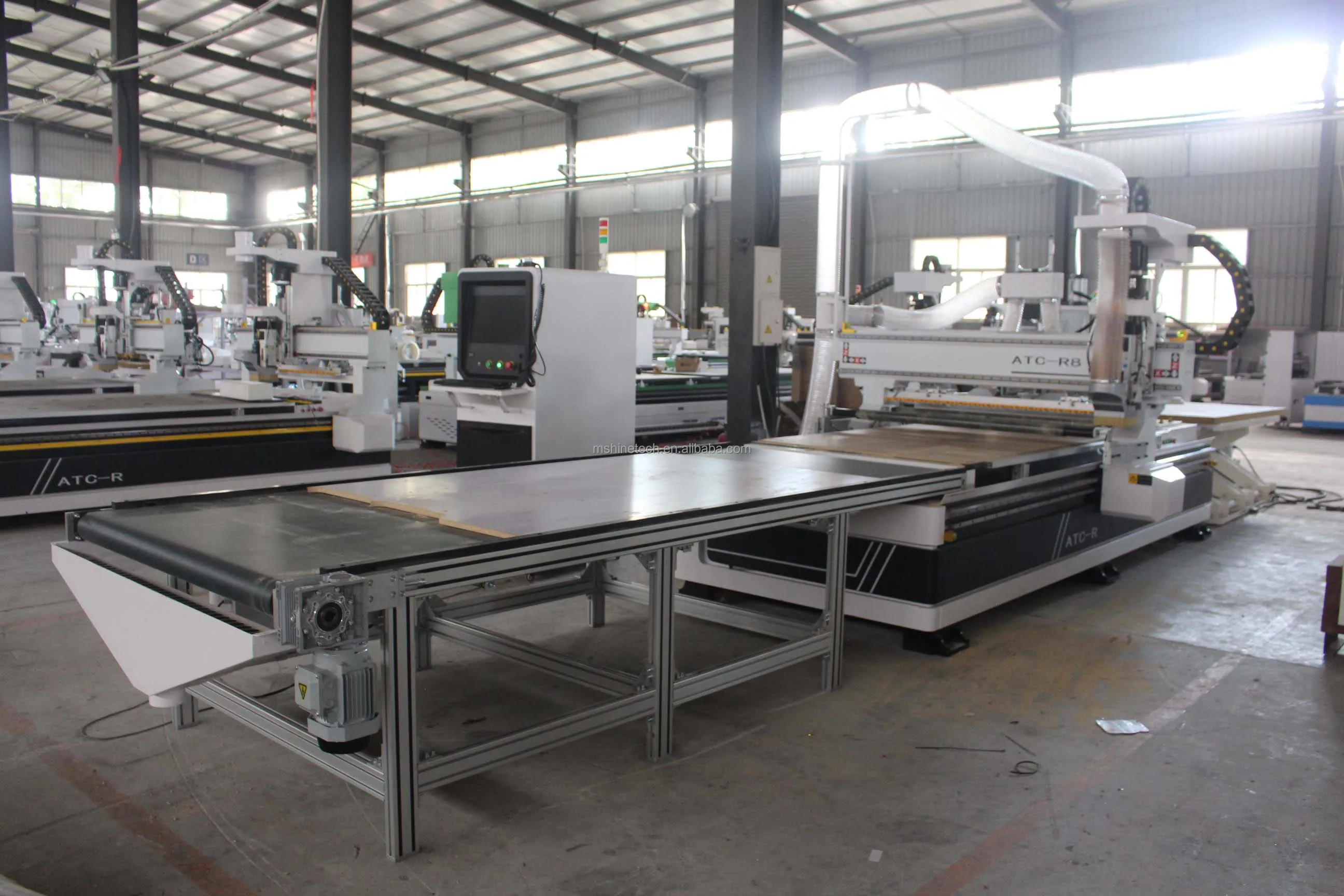 Automatic Loading and Unloading Cnc Router Linear Atc 1325 Cnc Router Atc Fasca Single Arm Atc ...