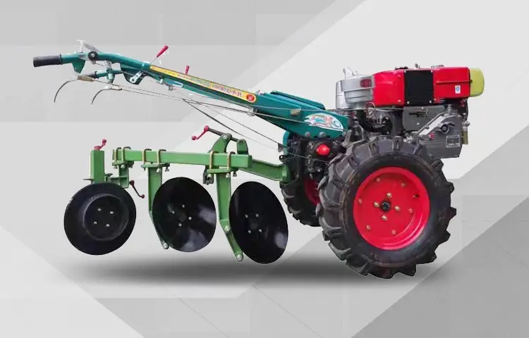 18hp Two Wheel Farm Walking Tractor 25hp Mini Tractors Two Wheel Tractor Plows Plough ...