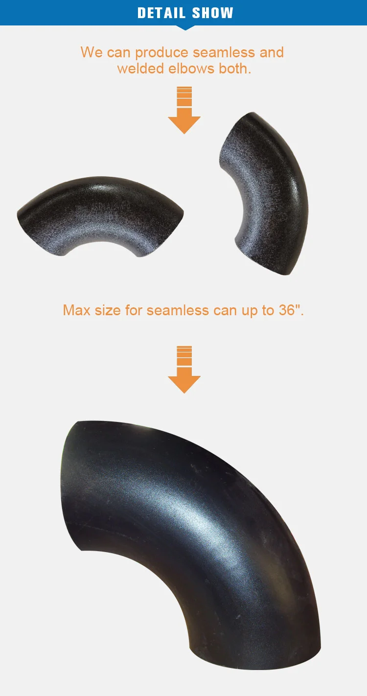 30-degree Pipe Elbow - Butt Welded Carbon Steel Fitting