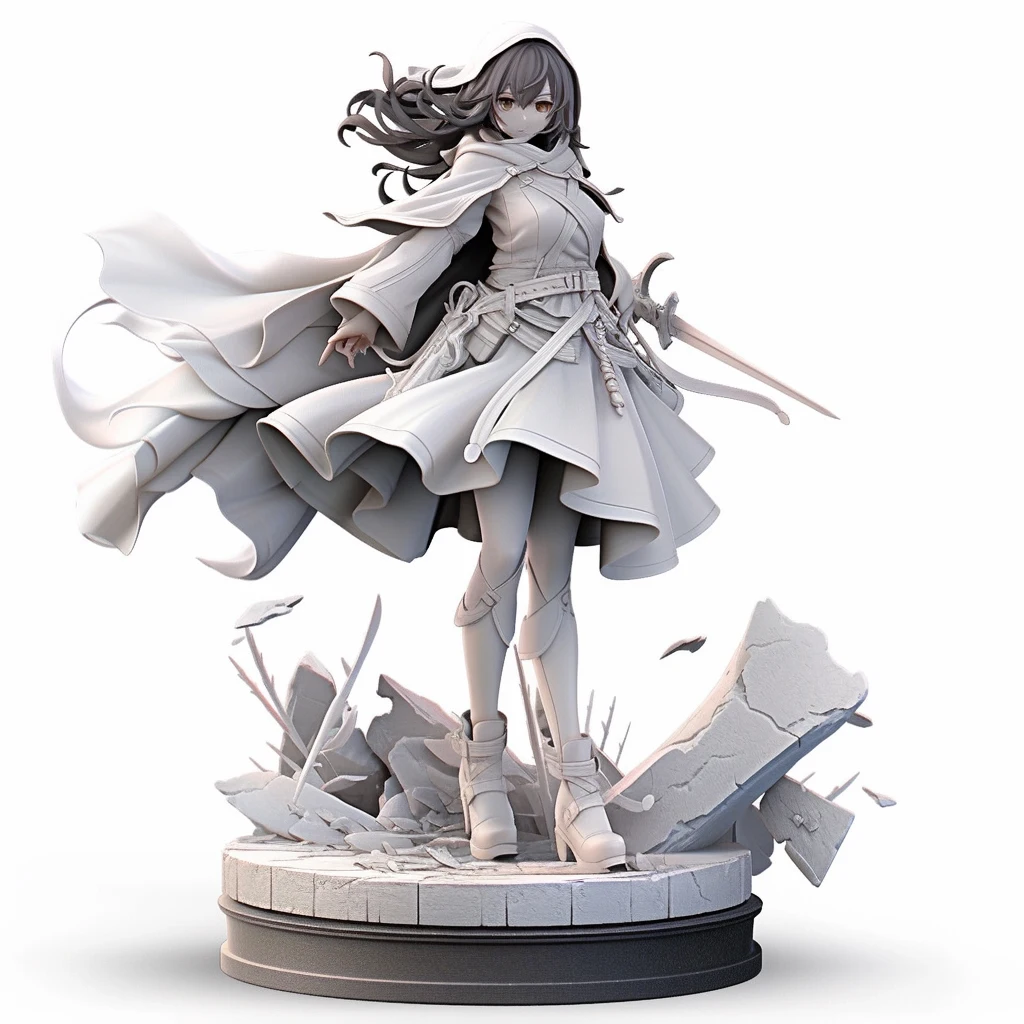 Collectible Resin Art PVC Anime Action Figure SLA Resin 3D Printing ...