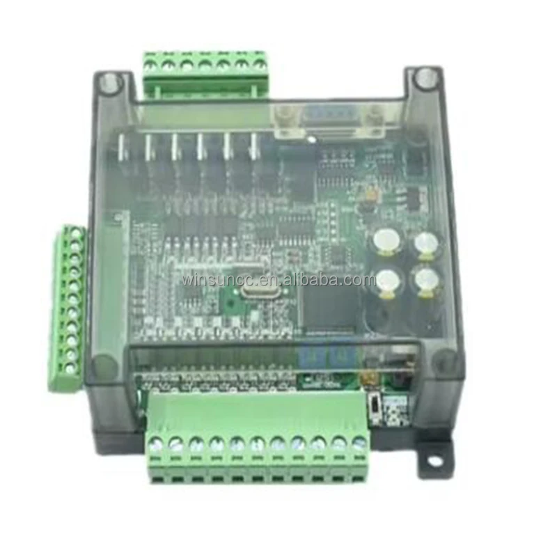 Ws2250 Fx3u-14mr Fx3u-14mt Plc Industrial Control Board 8 Input 6 Output 6ad 2da And Rs485 Rtc ...