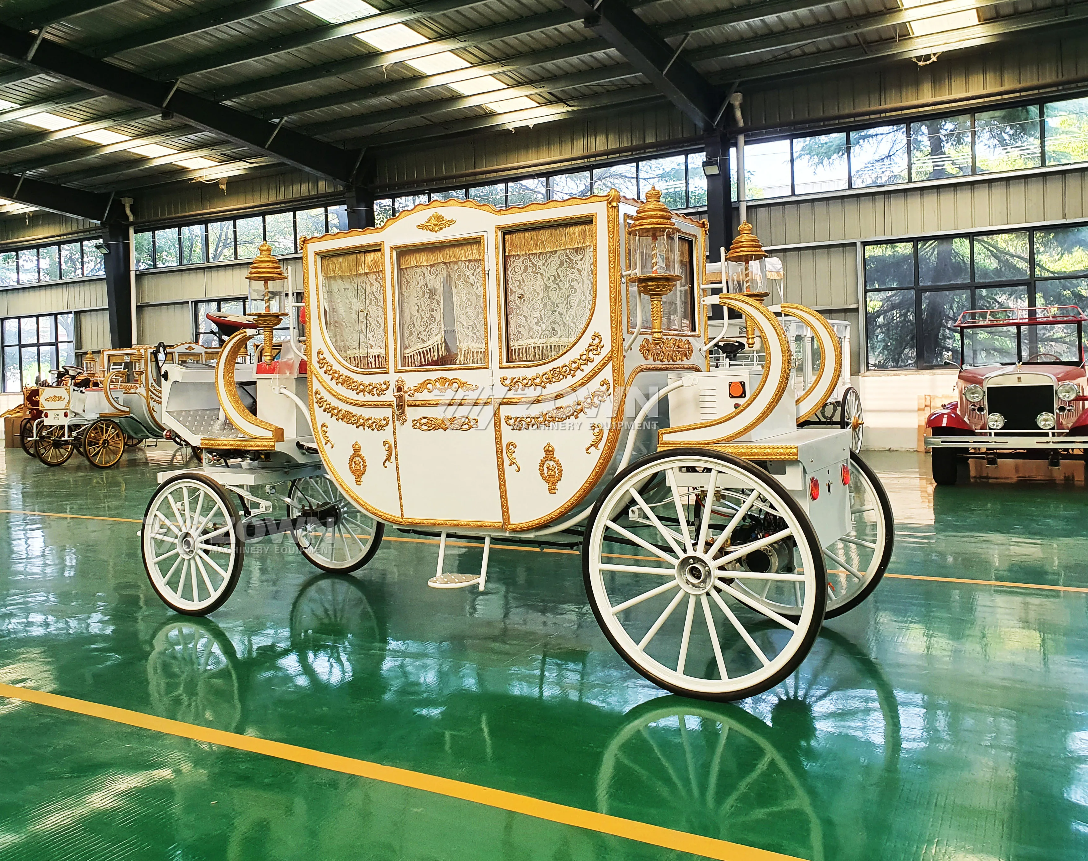 Princess Electric Sightseeing Wedding Horseless Carriage