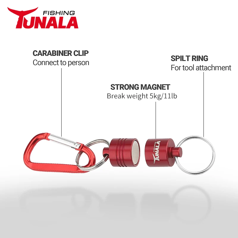 Aluminum Magnetic Net Release - Tunala Fly Fishing Tool