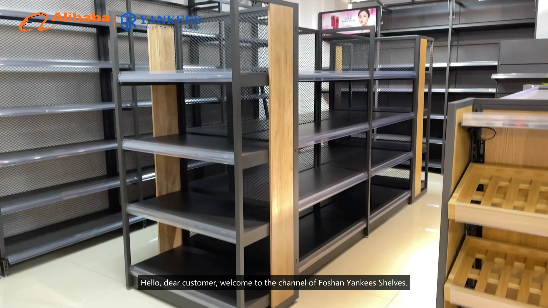 Factory Supermarket Rack Tool Peg Board Store Gondola Shop Used Modern ...