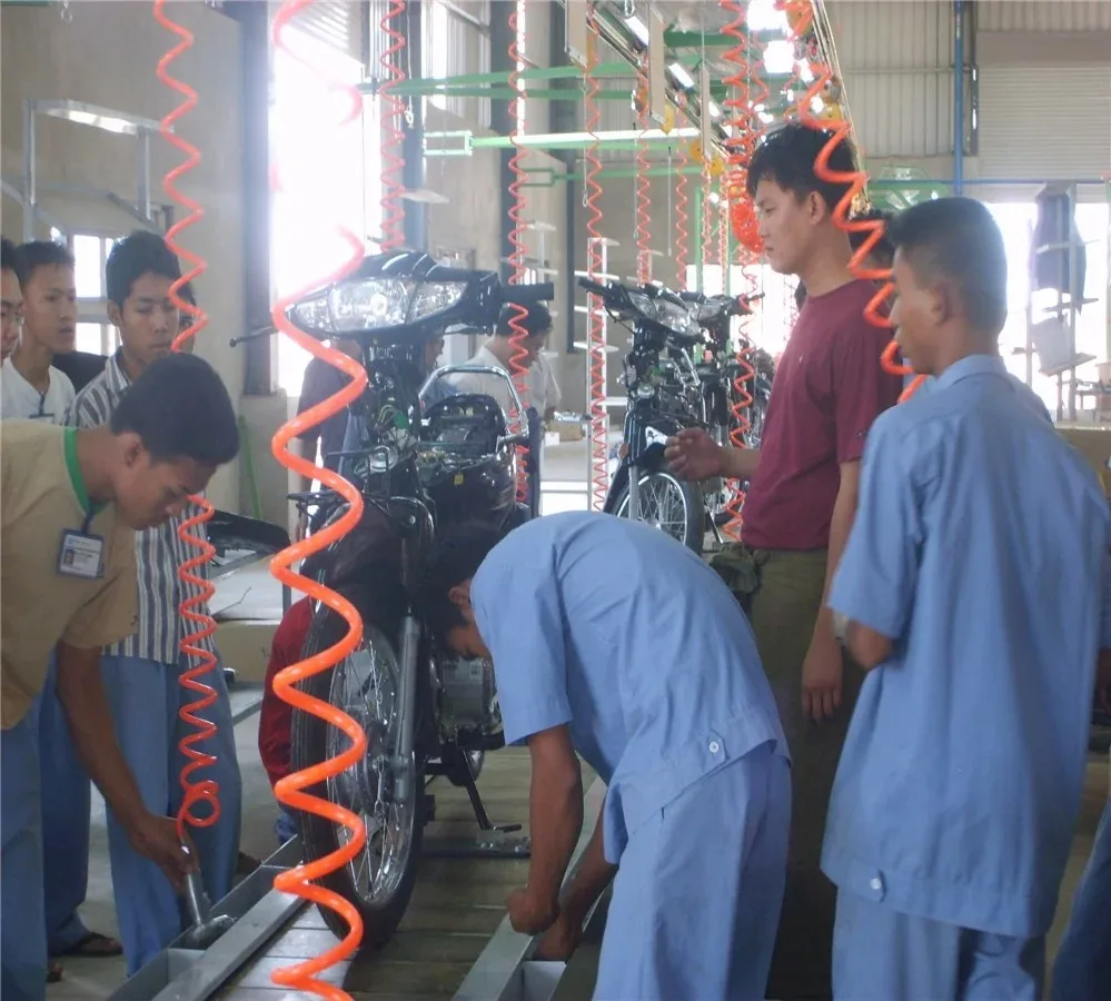 Professional Motorcycle Assembly Line - Chain Plate Conveyor