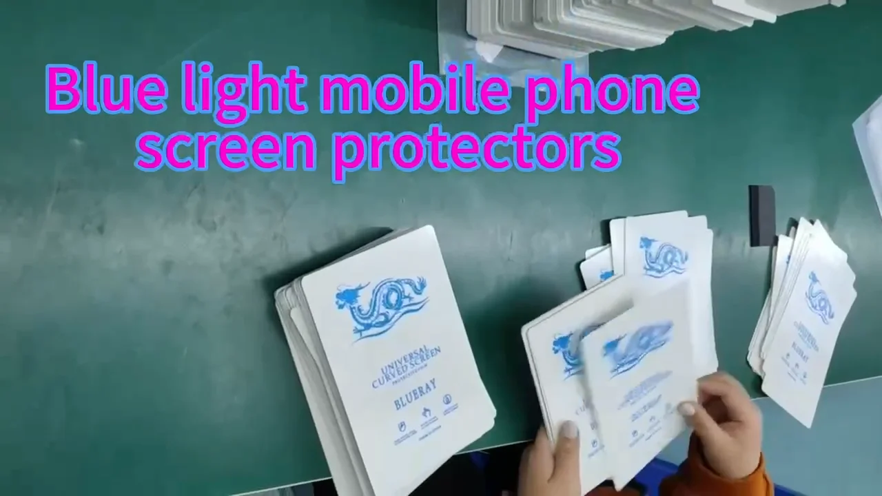 Customize Hydrogel Film For Cutting Machine Tpu Blue Light Mobile Phone Screen Protectors - Buy ...