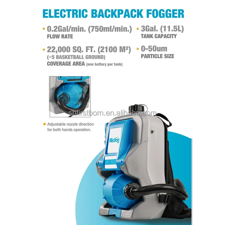 Mistfog Battery Backpack Fogger For Public - Buy Battery Backpack ...