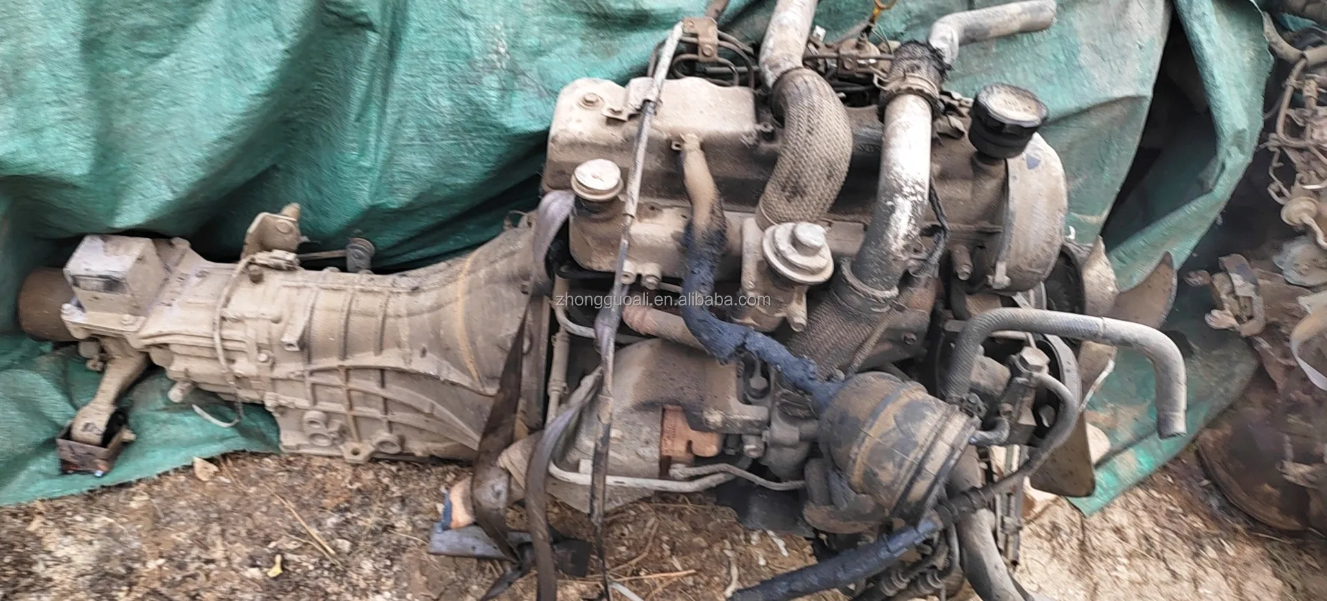 Good Condition 4d56 Used Turbo Engine 4d56t Complete Engine Assy - Buy ...