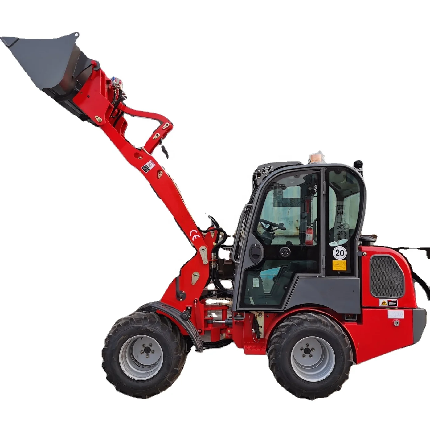1t Popular Hzm 810 Mini Wheel Loader With Euro 5 Engine - Buy Mini Whel Loader 810 Wheel Loader ...
