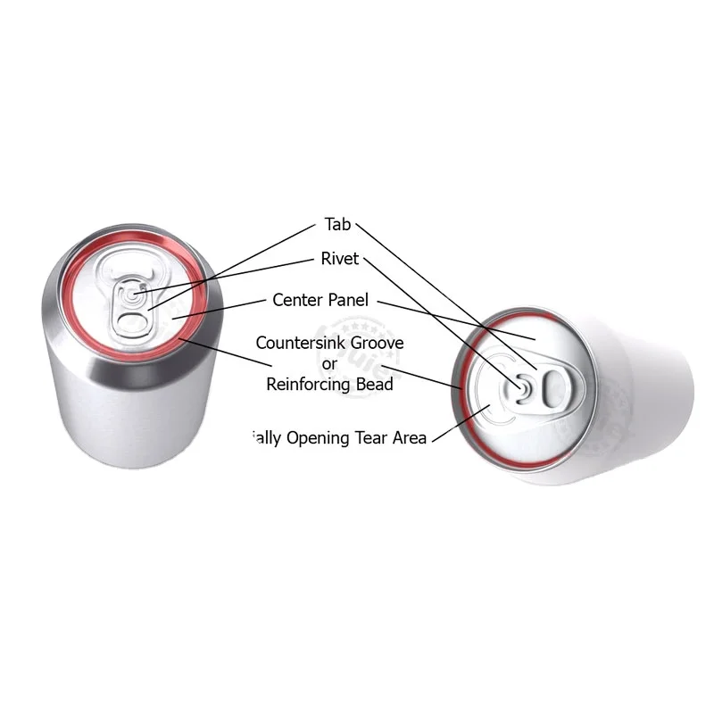 Wholesale Color 200# 202# 206# Sot Rpt Easy Open Aluminum Can Lids With ...