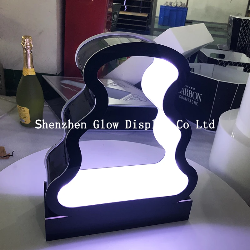 Rechargeable Led Lighted Xo Bottle Presenter Glorifier Display Vip ...