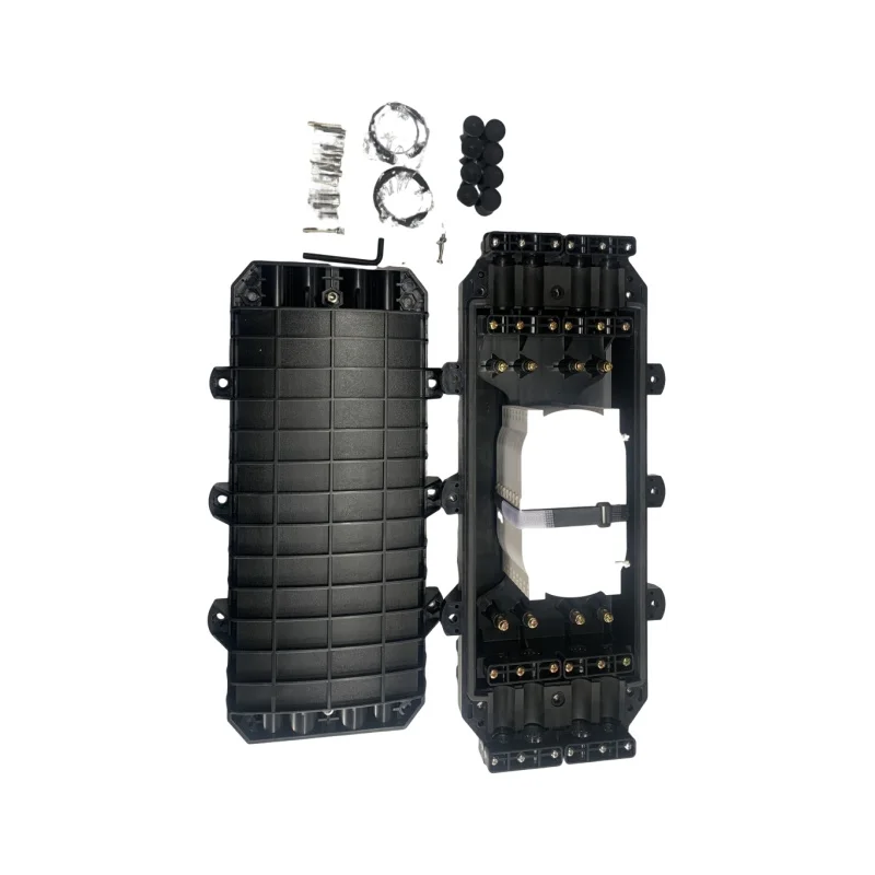 Ftth Outdoor Splice Enclosure 4 In 4 Out Horizontal Type 192 Core ...