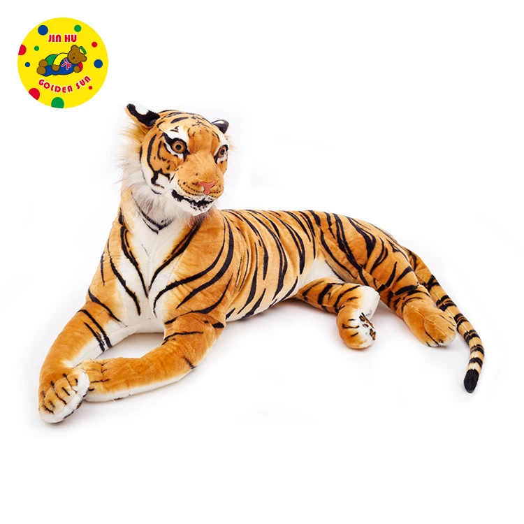 Life Size Realistic Plush Tiger - Perfect Stuffed Animal