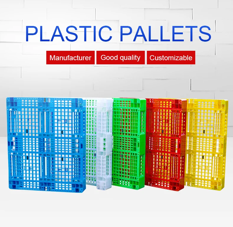 Heavy Duty Stackable Euro Pallets for Logistic Transport