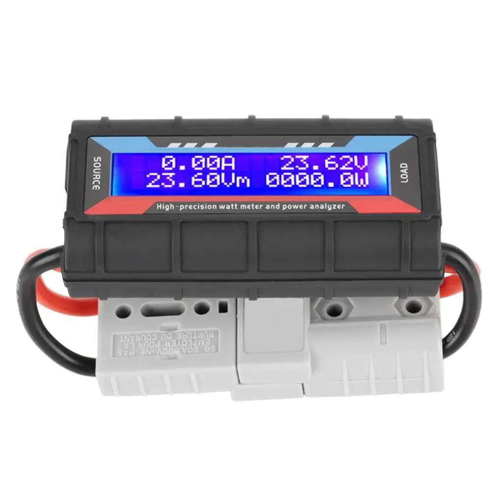 Heavy Duty 12 Volt Solar Panels 150A Digital DC Inline Power Analyzer 4 ...