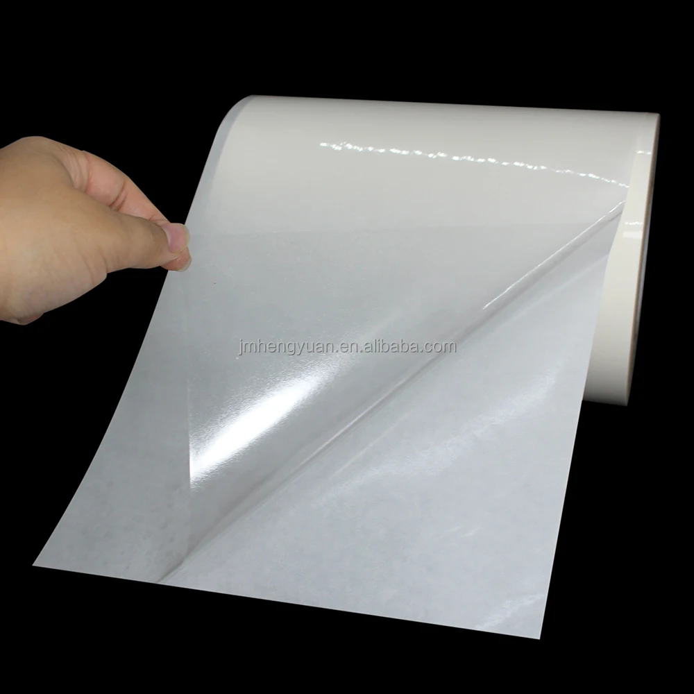 Self-adhesive Paper Sticker Polypropylene PP Film Jumbo Roll Label ...