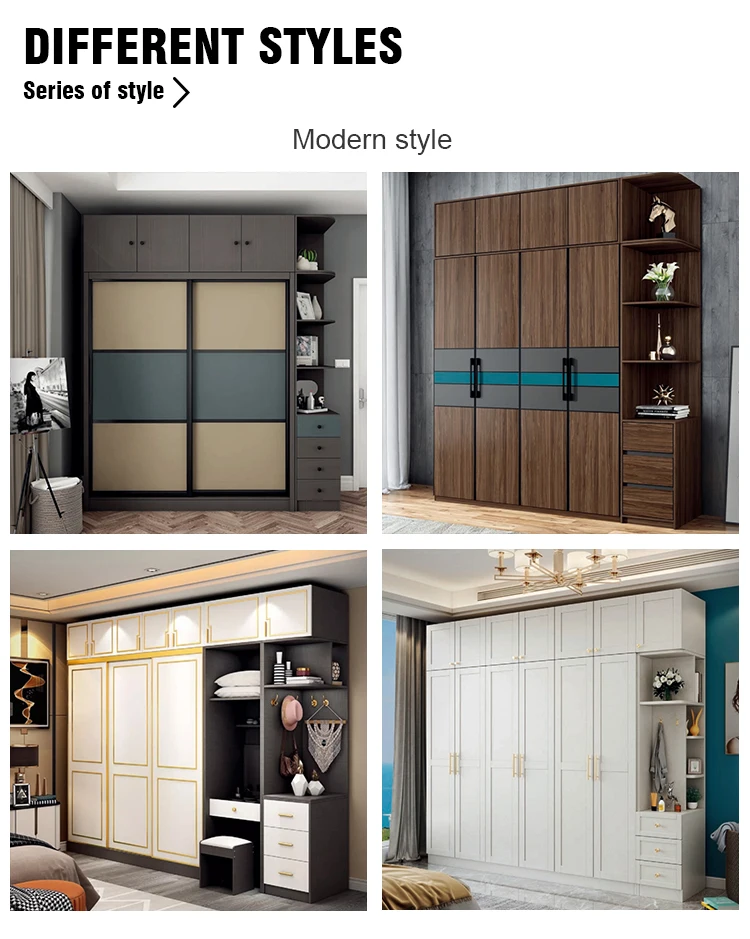 Home Furniture Modern Bedroom Wardrobes Simple Design Bedroom Wardrobe ...