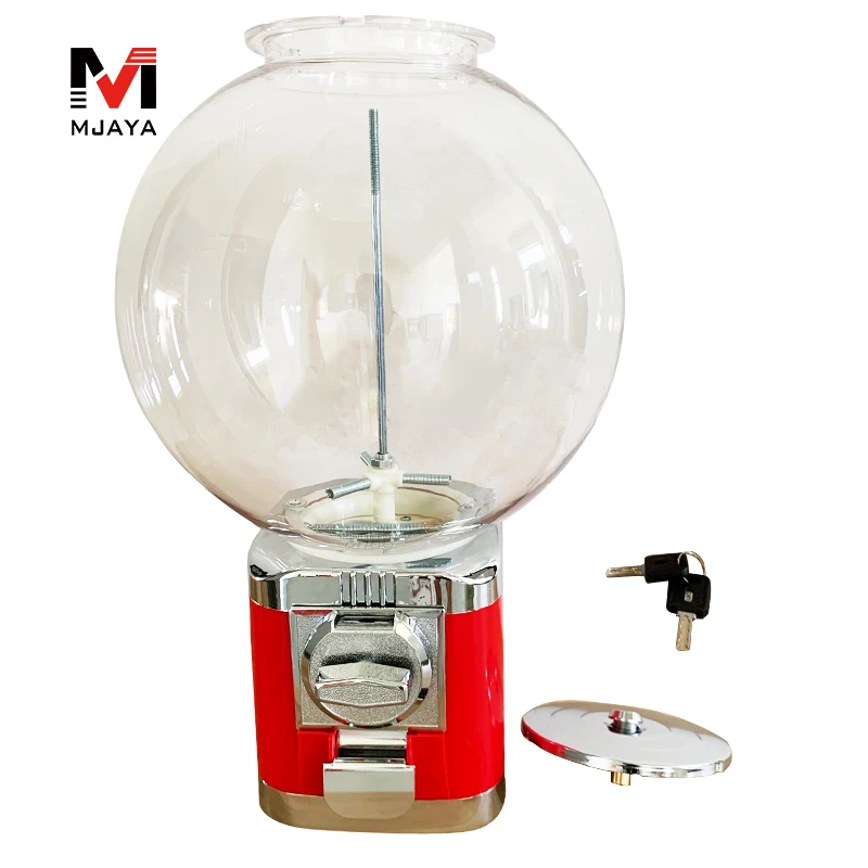 Plastic Toy Capsule Gumball Candy Mechanical Vending Machine