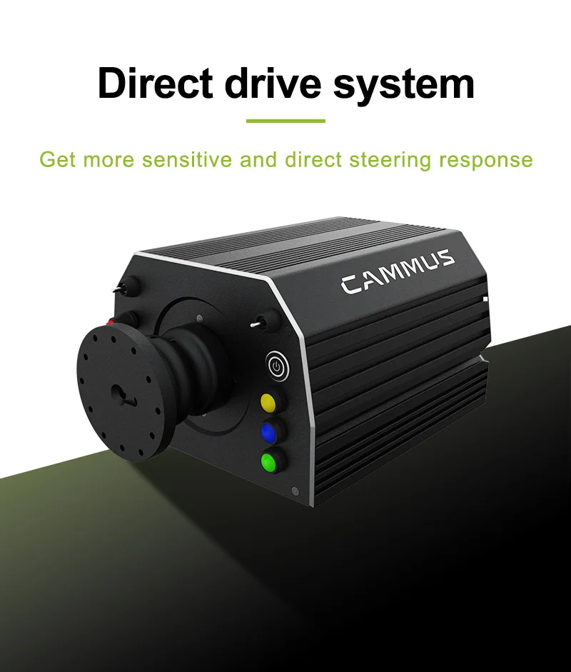 Cammus Newest Driving Racing Simulator With Chair Pedal Base Steering ...