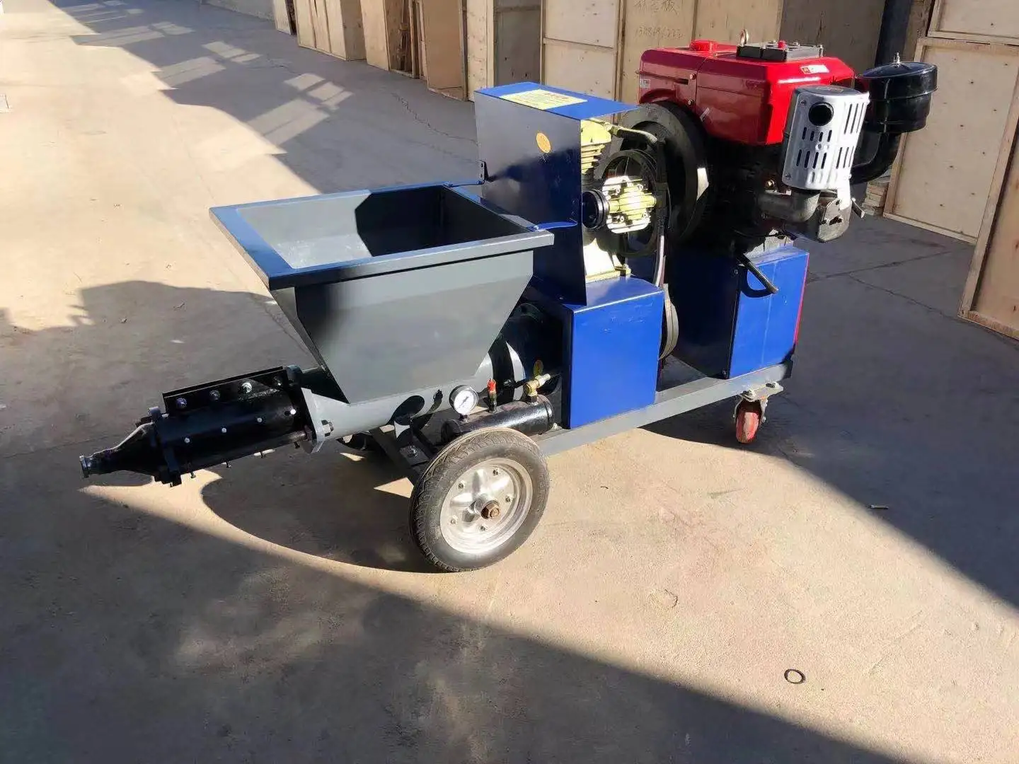 Brzz Injection Pump Cement Diesel Hc380 Plaster Spraying Cement ...