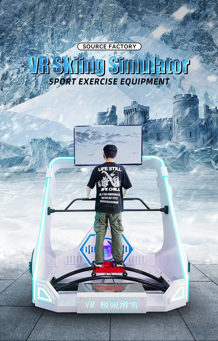 YHY VR Ski Machine - 9D Virtual Reality Simulator for Fun