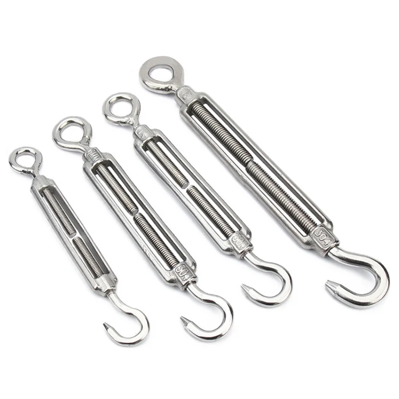 M4 M5 M6 M8-m16 Stainless Steel 304 Oc Eye Turnbuckle Hook For Wire ...