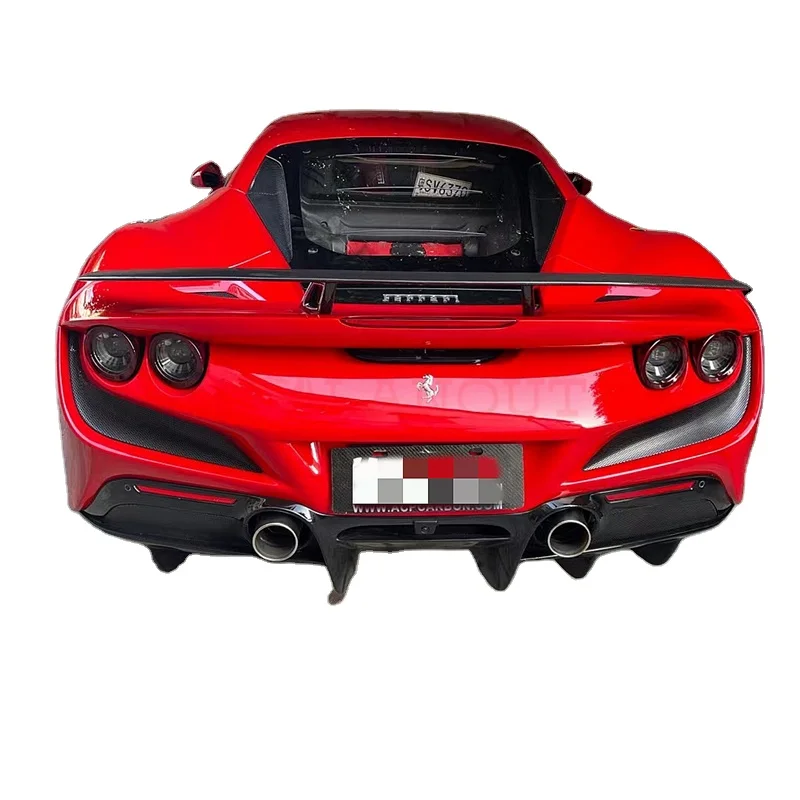 For Ferrari F8 Carbon Fiber Spoiler F8 Upgraded Novi Style Carbon Fiber Tail Spoiler - Buy F8 ...