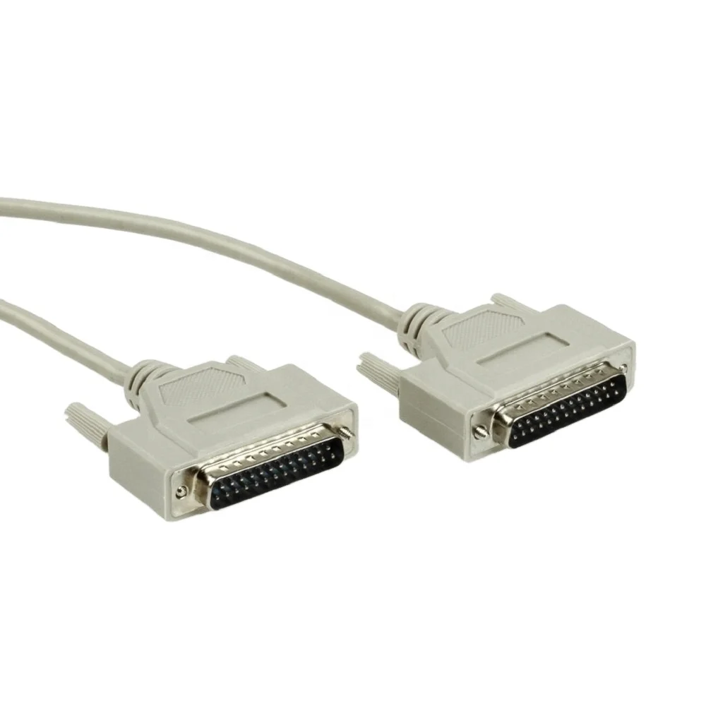 Db25 Male Connector To Db25 Male Parallel Printer Cable - Buy Db25 ...